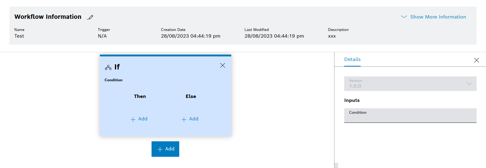 Workflow Editor: Edit User-Specific Workflows